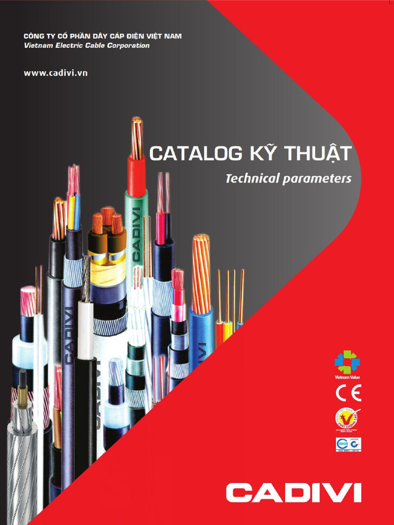 Catalog Cap Dien Cadivi - CS QL7851 | PDF