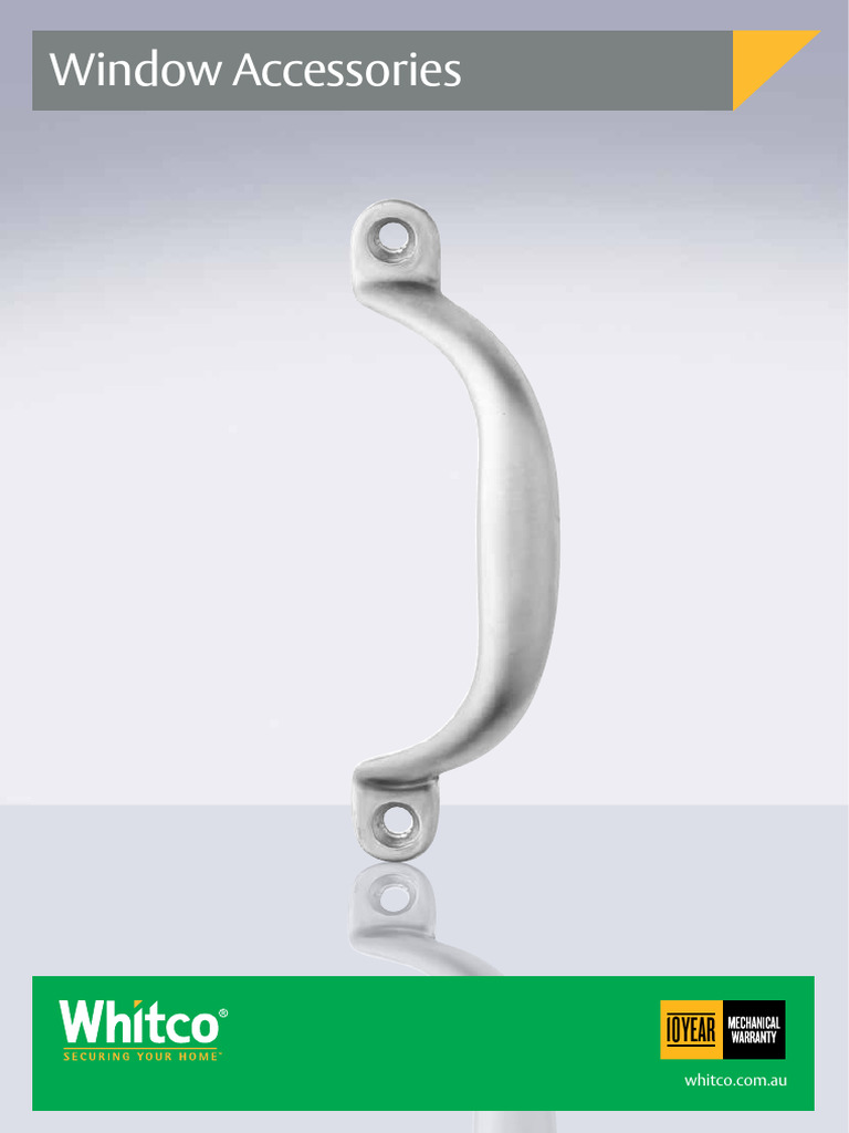 Whitco Window Accessories Catalogue | PDF