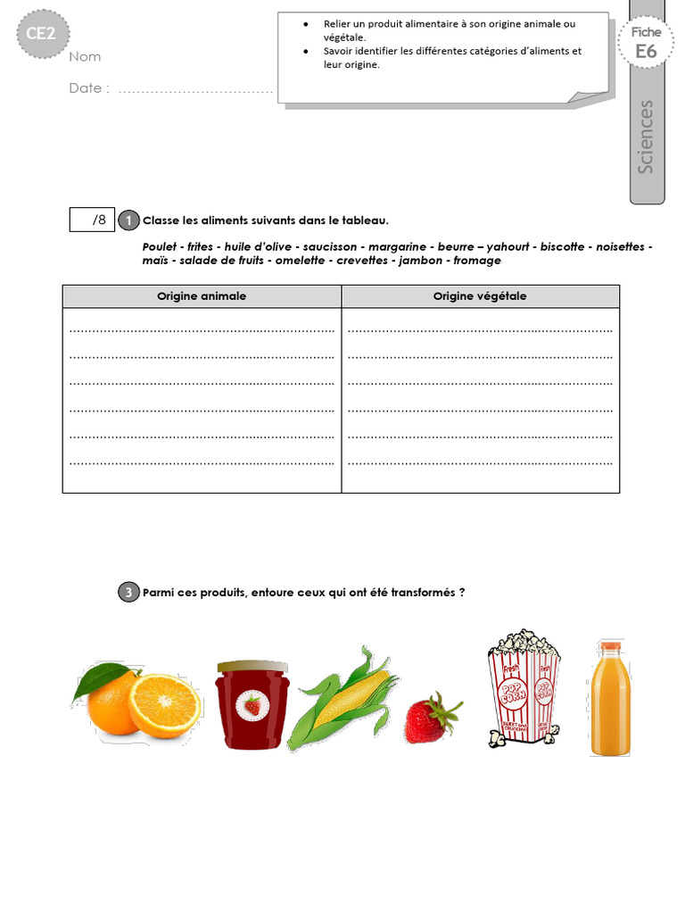 Ex 1u1 SVT Ce2 | PDF