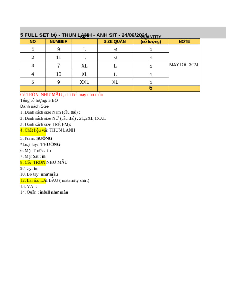 5 Full Set B - Thun L NH - Anh Sit - 24-09-2024 | PDF