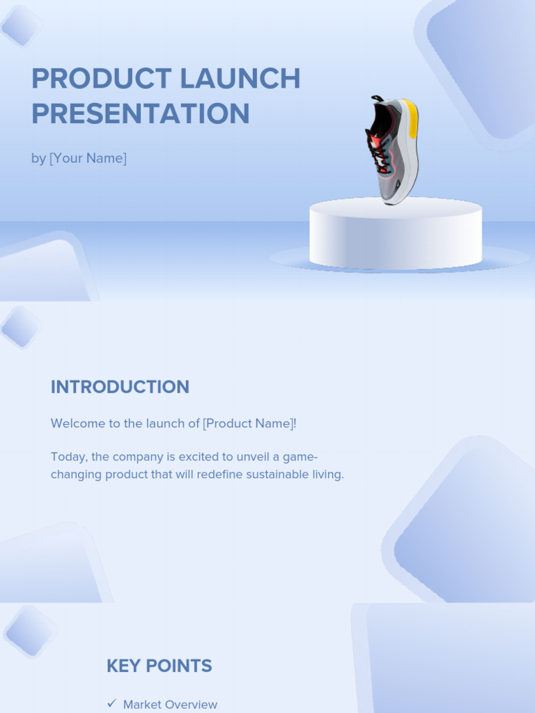Product Launch Presentation | PDF | Retail | Product (Business)