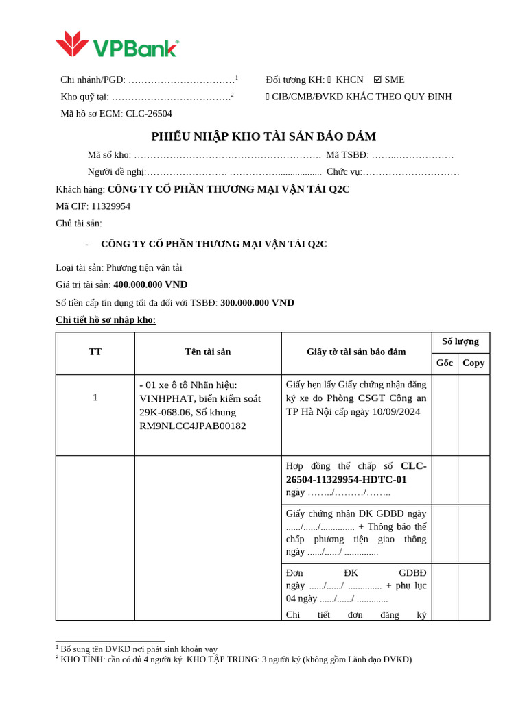 10092024-121719 - CLC-26504 - 26.phieu Nhap Kho | PDF