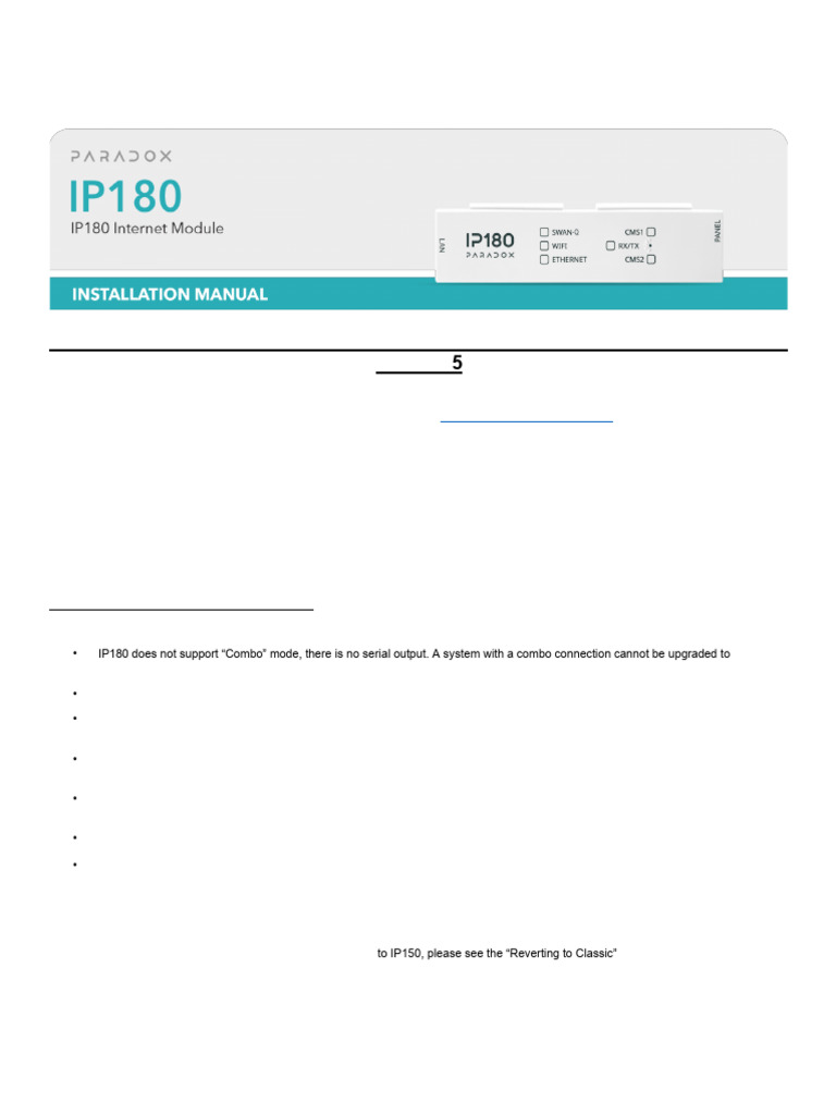 Instrukcja IP180-IPW | PDF