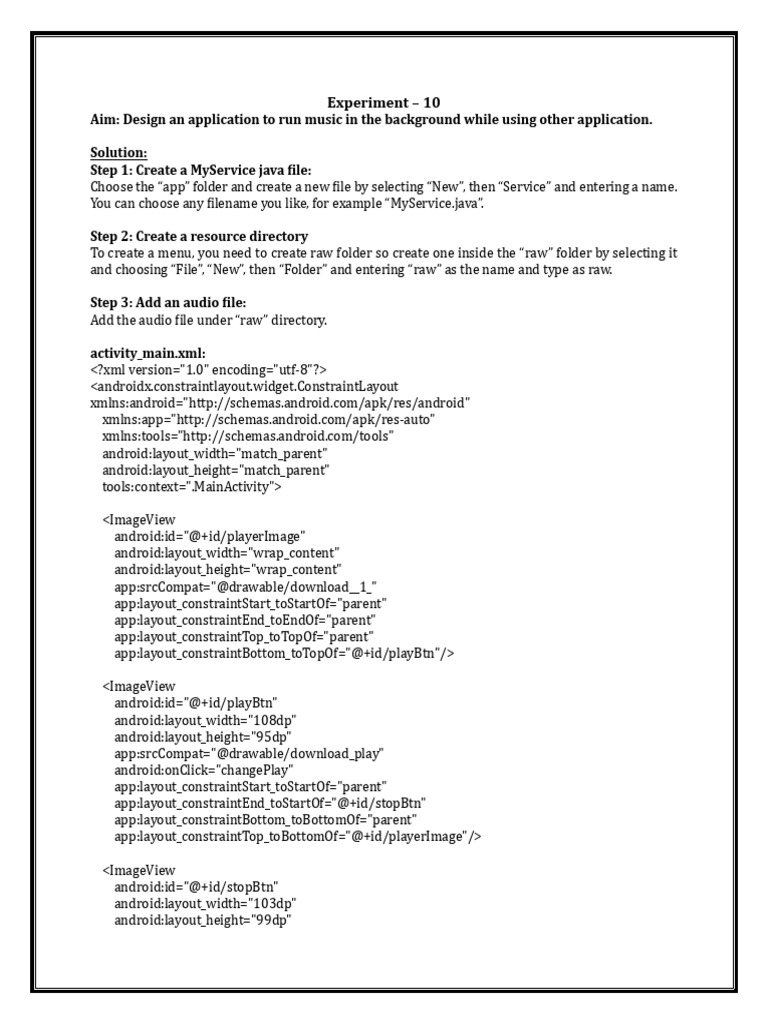 CSE3075 - MAD - Updated Third Set Experiments | PDF