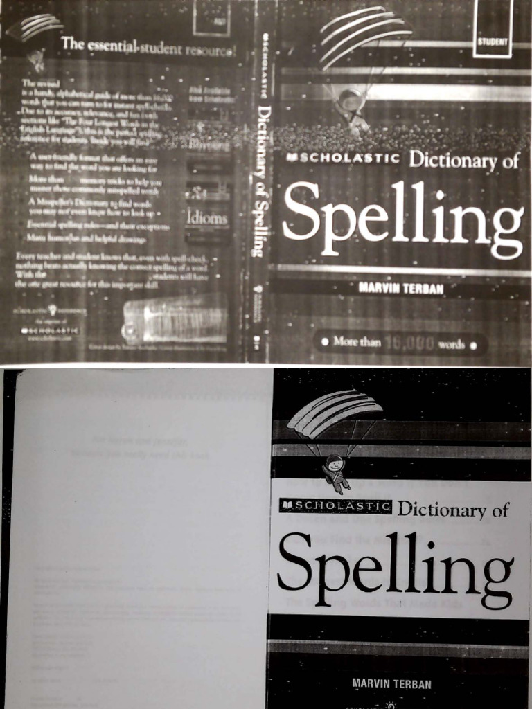 Spelling Book Small (Scholastic) | PDF