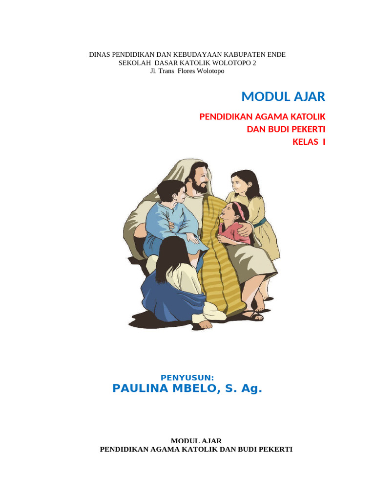 Kelas1 Modu Ajar | PDF