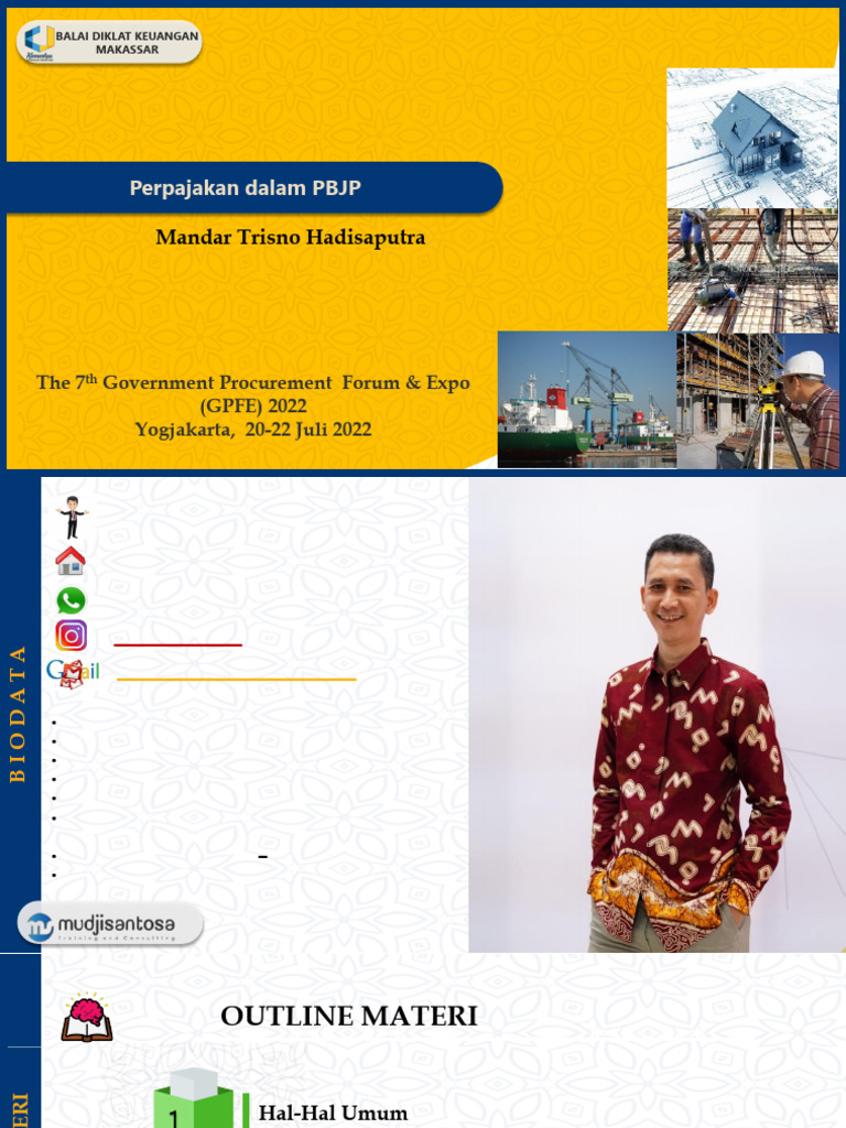 Materi GPFE Perpajakan Dalam Pengadaan B - J | PDF