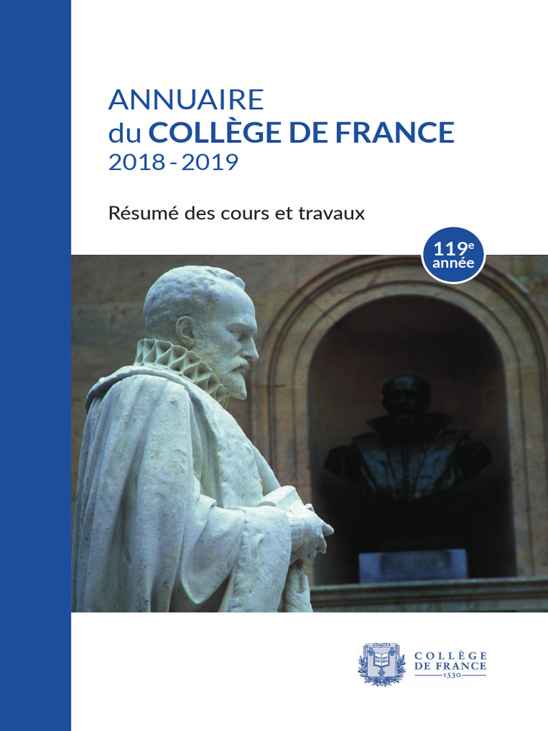 Annuaire Du: Collège de France | PDF | Social Science | Foreign ...
