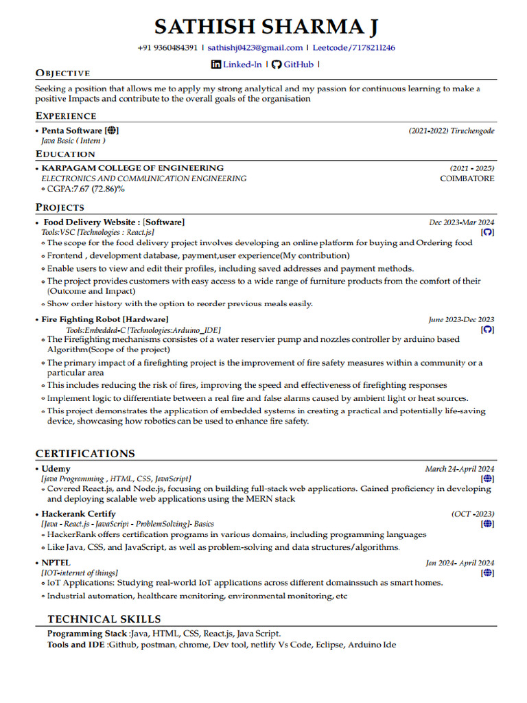 Updated Resume | PDF