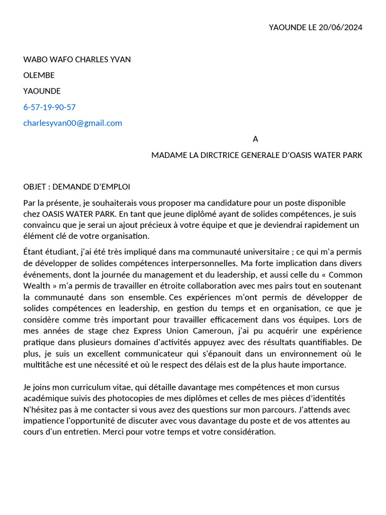 Emploi | PDF