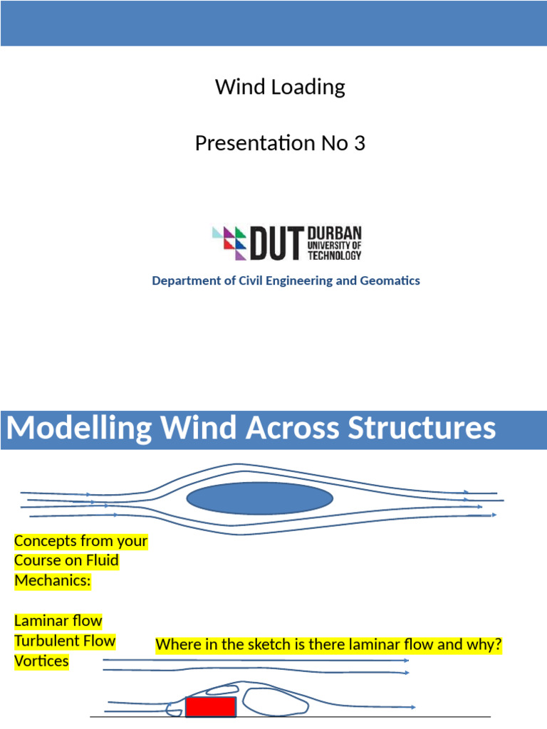 Slide No 3 SDTI201 - Intro Structural Design Theory-2022-DUT-Wind Loading | PDF