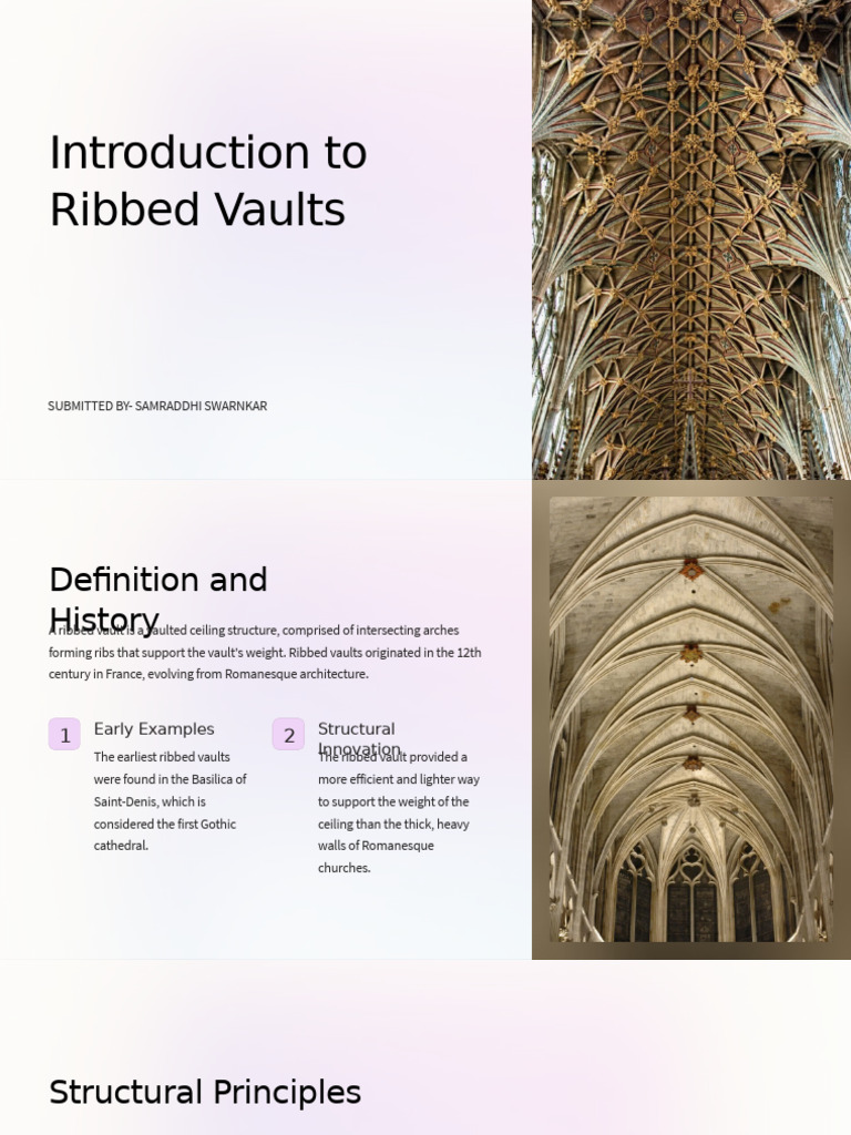 Ribbed Vault | PDF