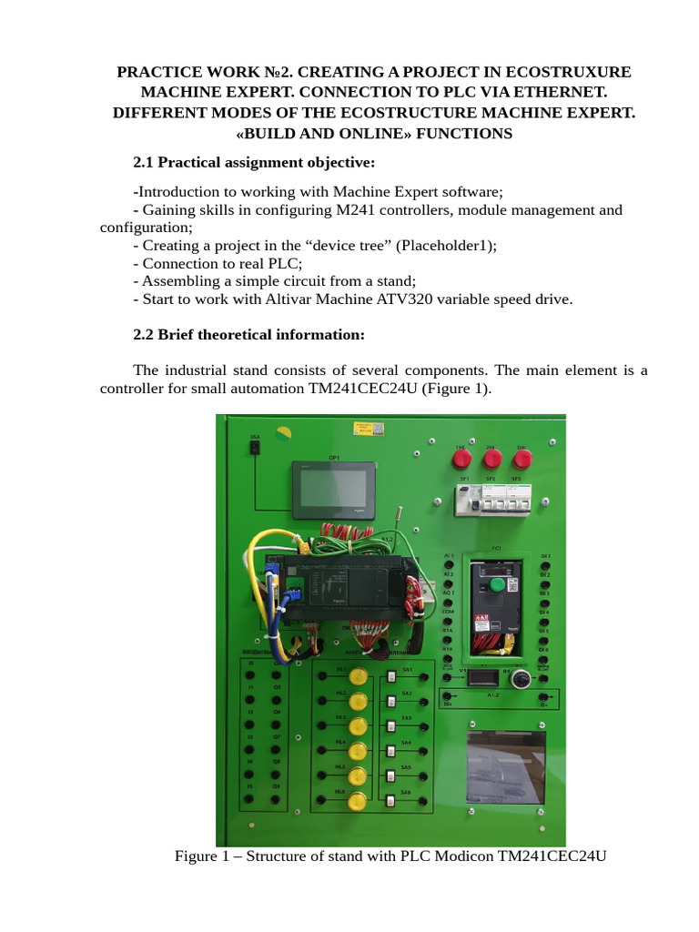 Practice 2 - Part 1 - Quick Start of The New Project | PDF