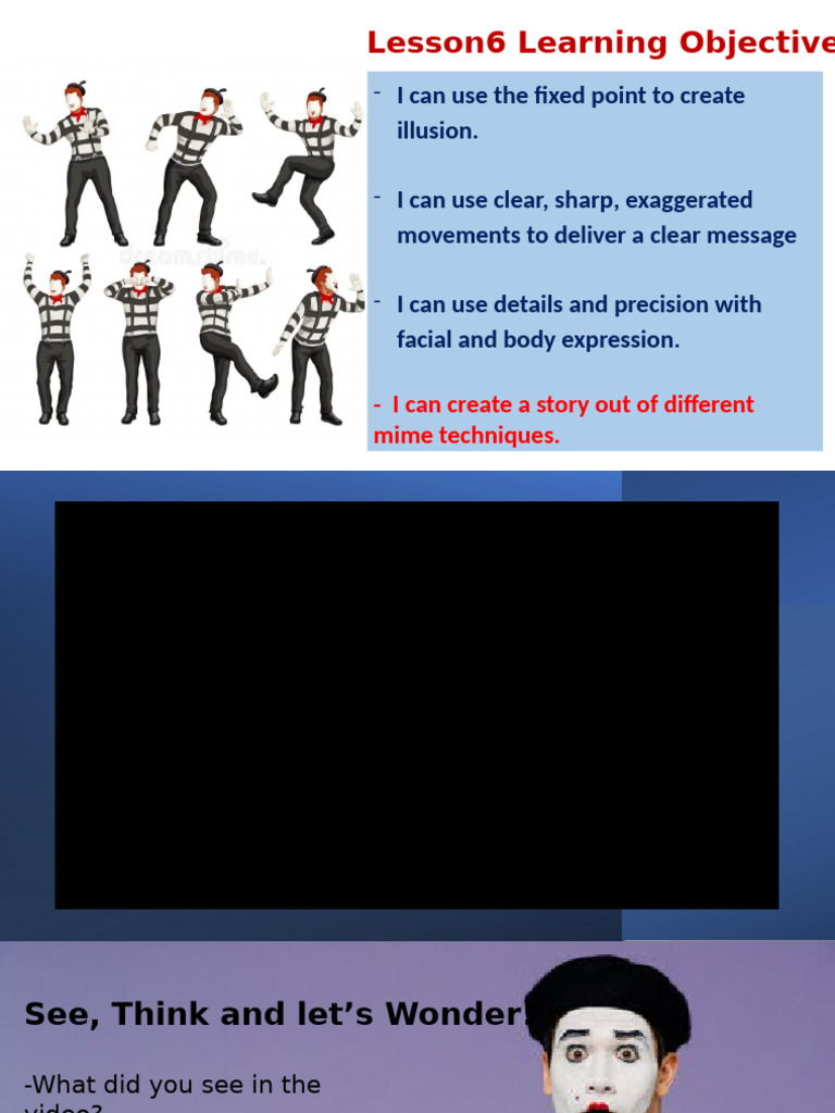 Fixed Point Lesson - Mime | PDF