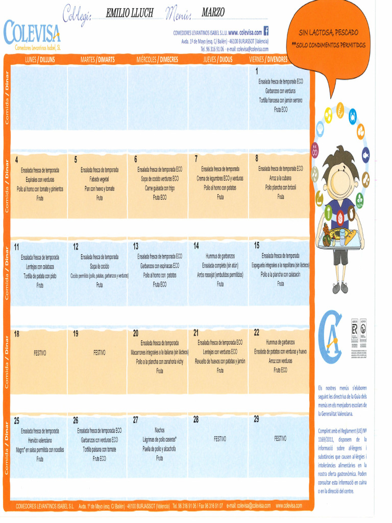 65 Dietas Mar 24 | PDF