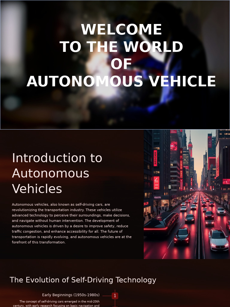 Introduction To Autonomous Vehicles PCE | PDF