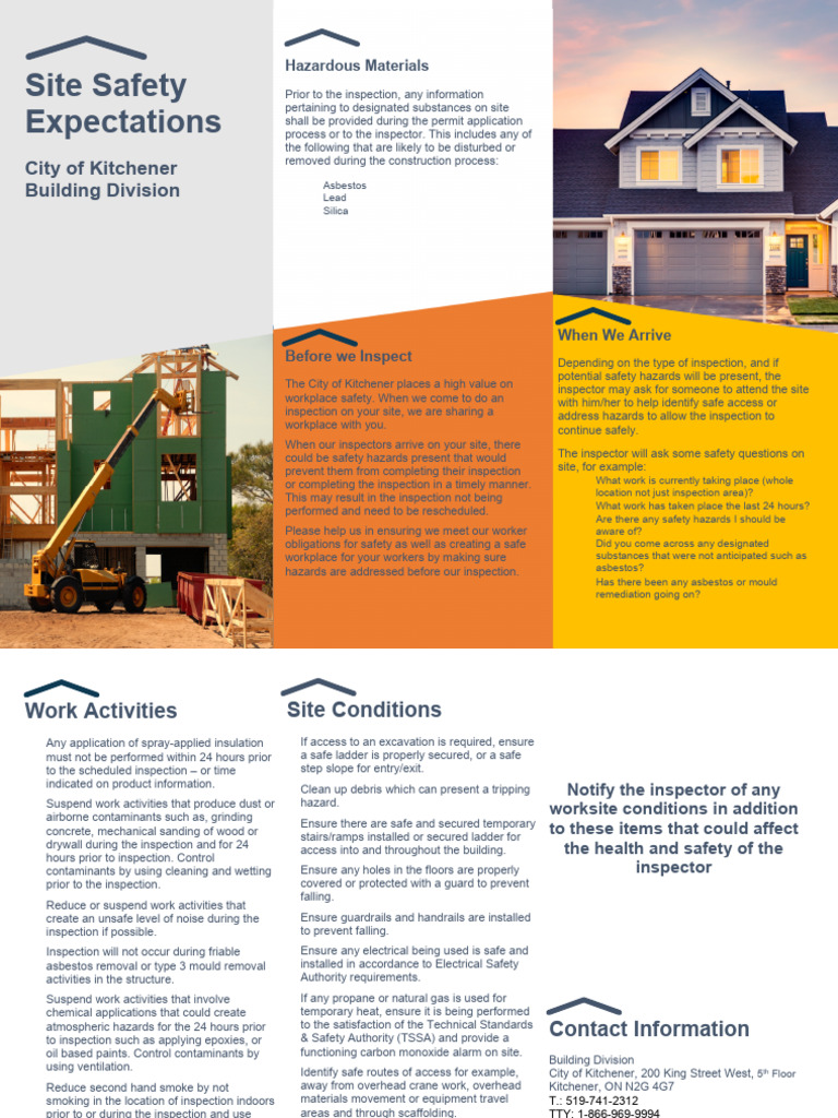 Site Safety Expectations PDF | PDF