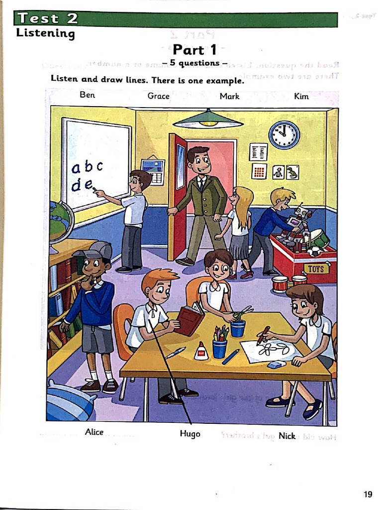 Starters 2 Test 2 | PDF