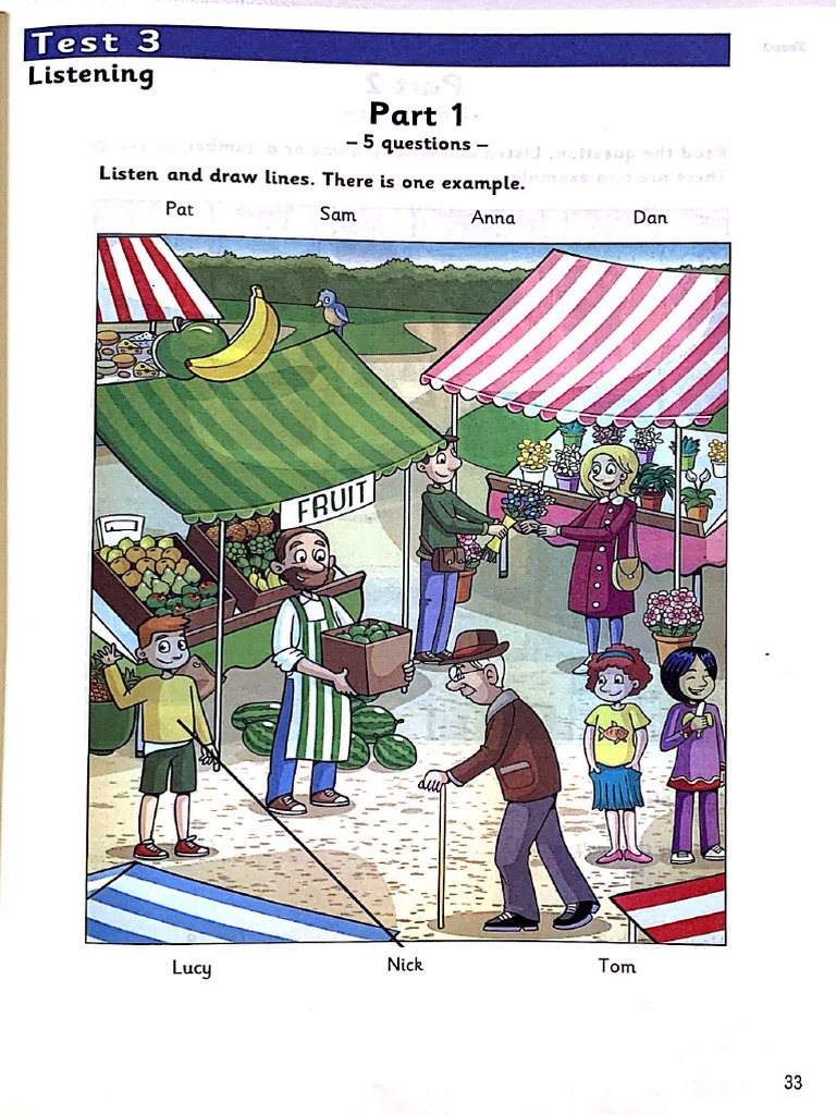 Starters 2 Test 3 | PDF