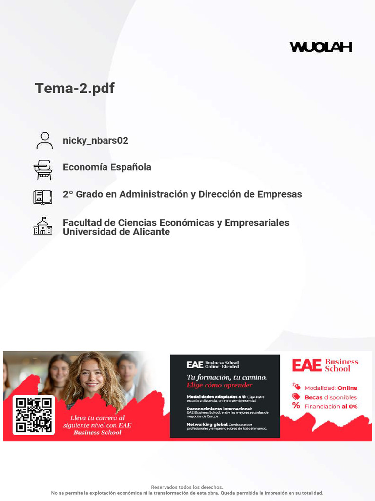 Wuolah Free Tema 2 | PDF