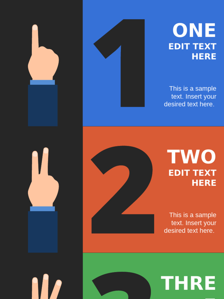 FF0331 01 1 To 5 Hand Concept Powerpoint Template | PDF FF0331 01 1 To 5 Hand Concept Powerpoint Template | PDF