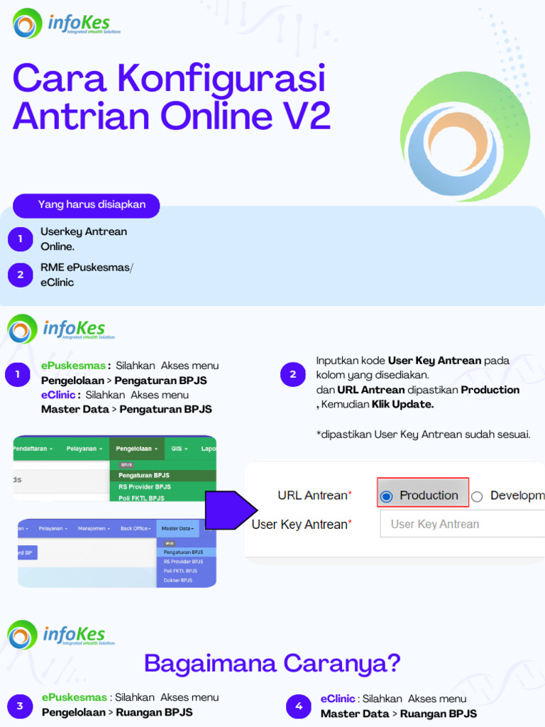 Panduan Konfigurasi Antrol v2 | PDF