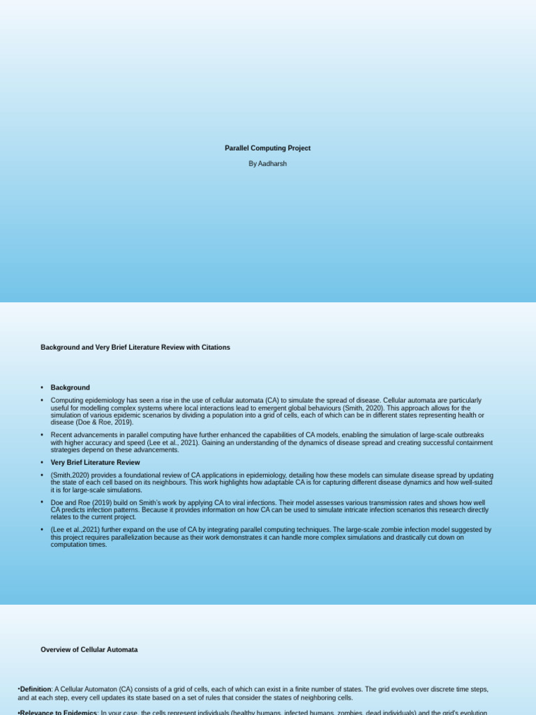 Parallel Computing Project | PDF