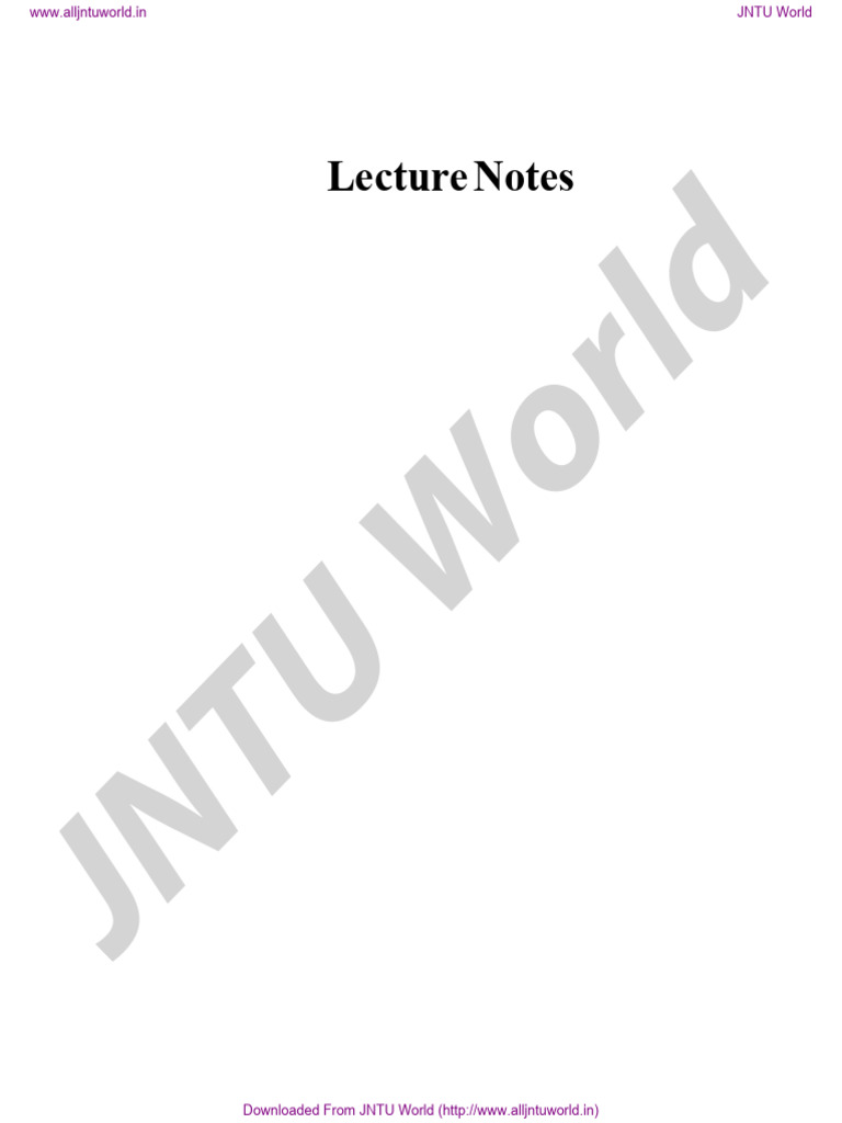 Advanced Data Structures JNTU | PDF