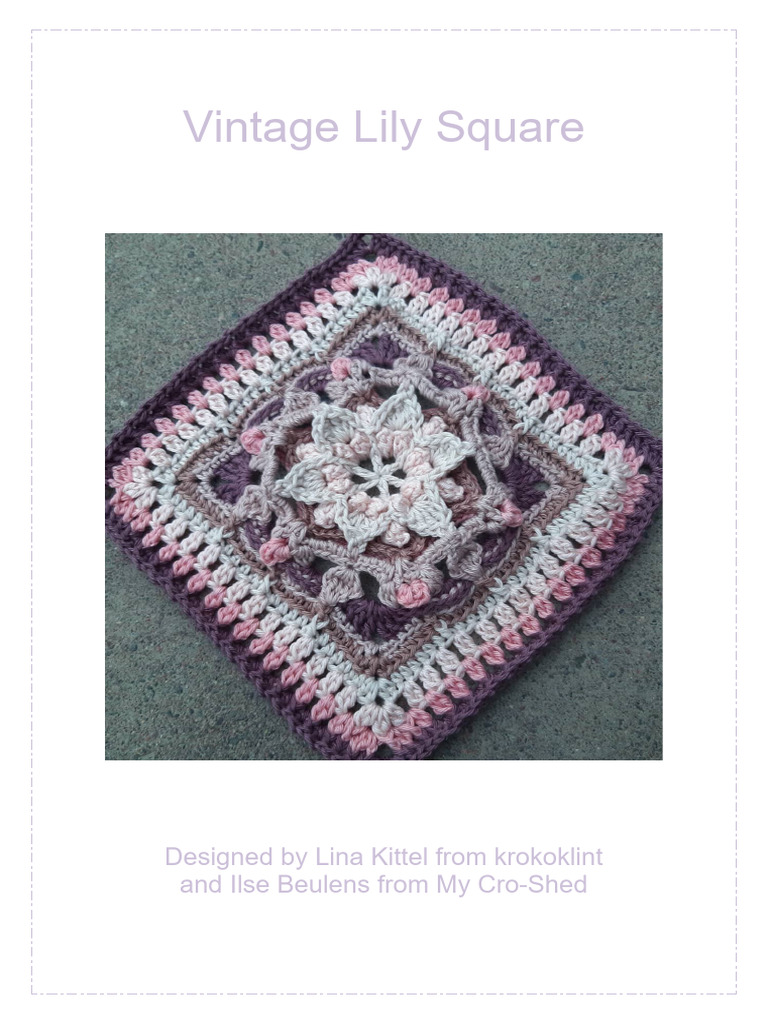 Vintage Lily Square | PDF