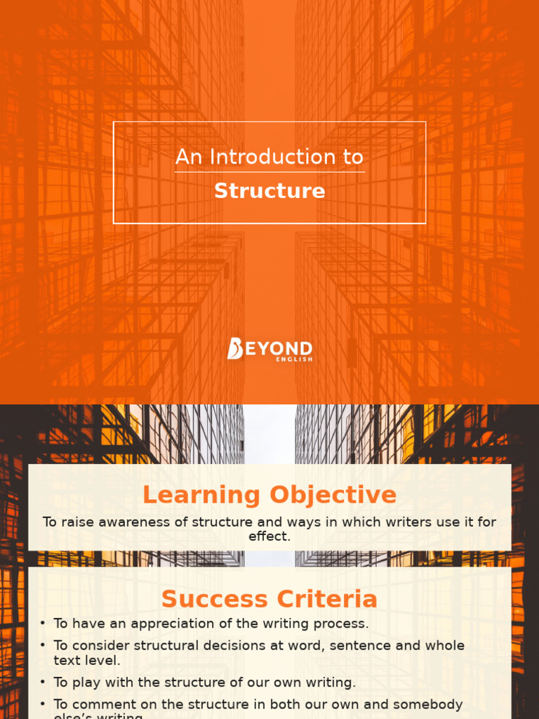 An Introduction To Structure Powerpoint | PDF