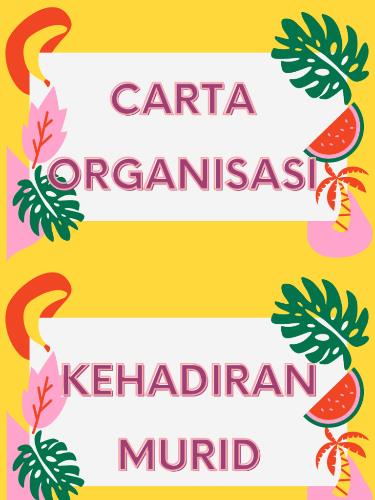 Label Papan Kelas | PDF