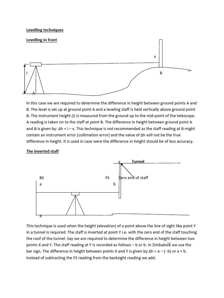 2.levelling Techniques | PDF