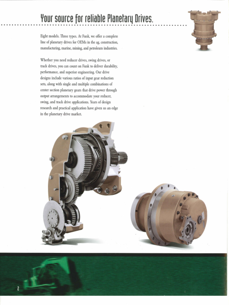 Funk Planetary Drives-Series F | PDF