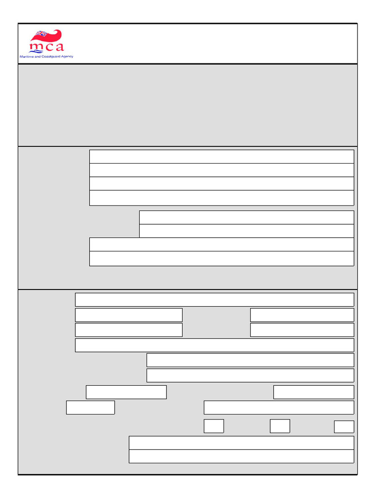 Safe Manning Document Application Form | PDF | Payments | Ships