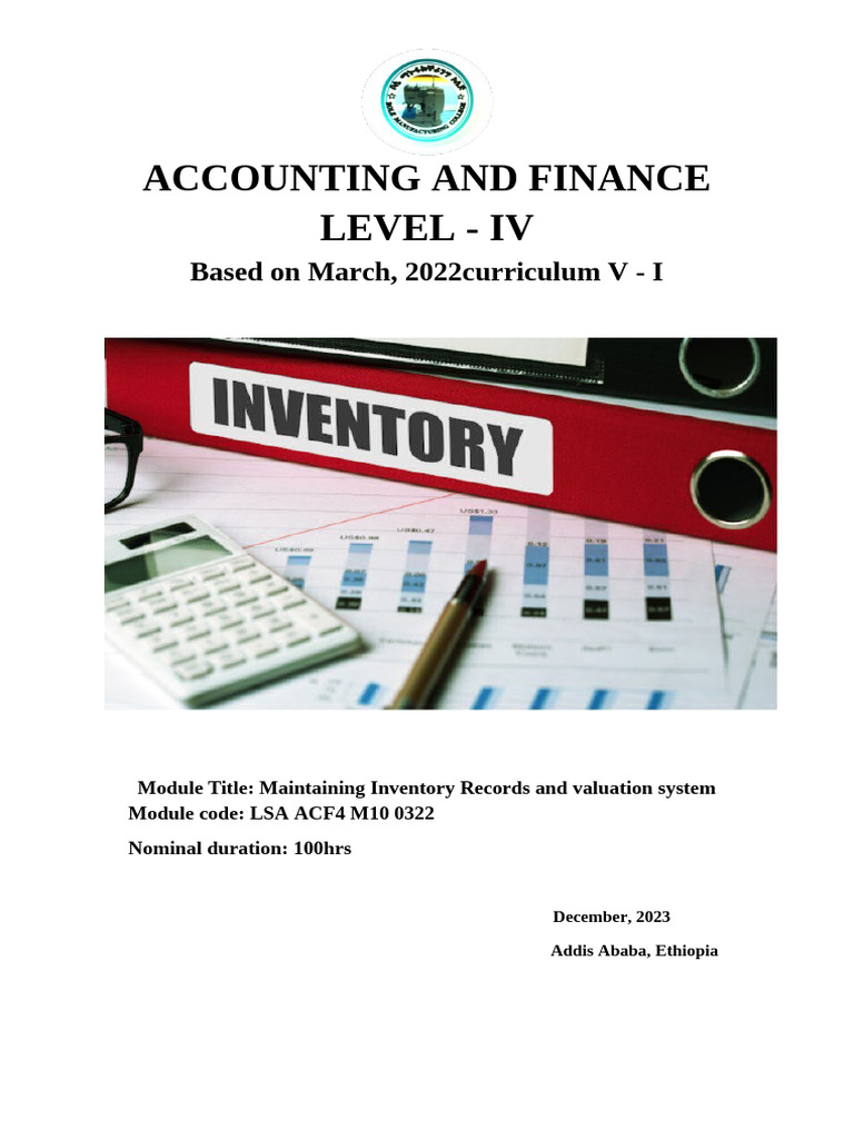 Maintaining Inventory Records and Valuation | PDF | Cost Of Goods Sold ...