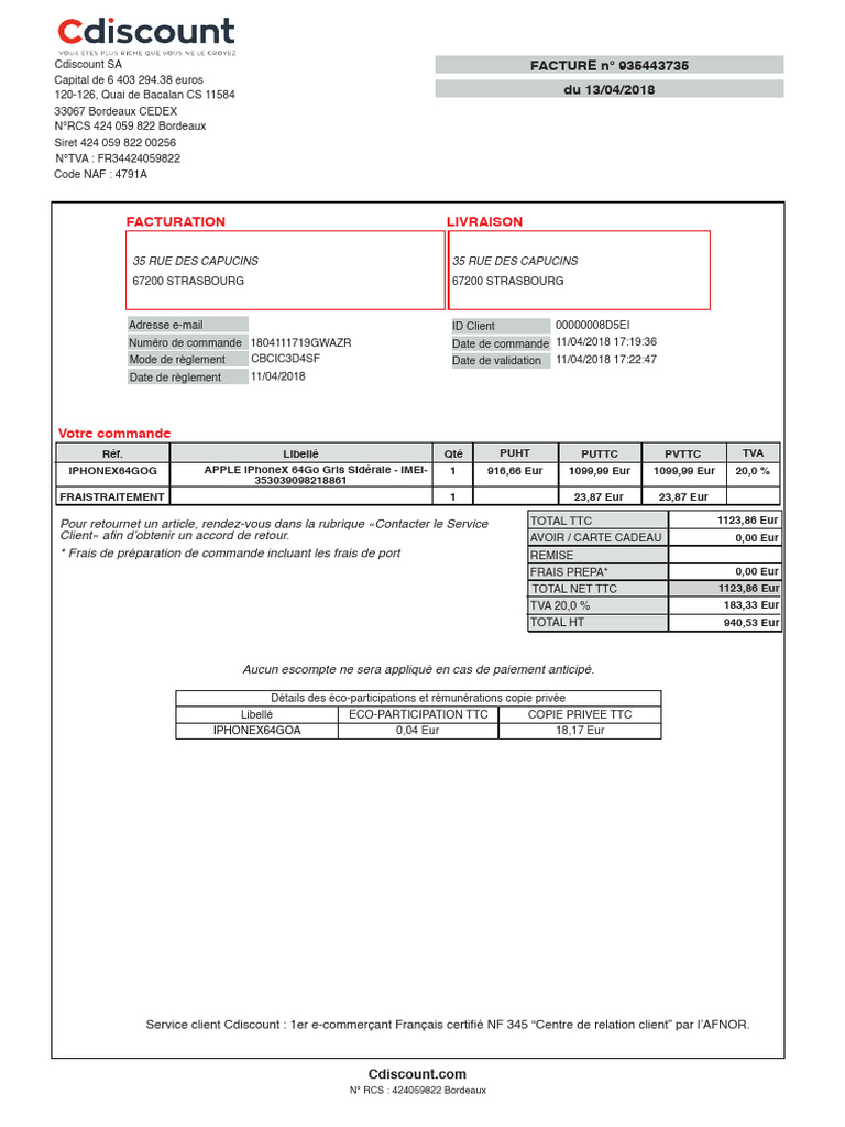 Euro Information Telecom | PDF