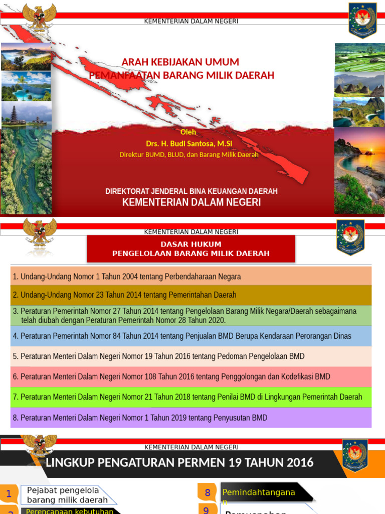 Pemanfaatan BMD 2021 Pak Dir B 01 | PDF