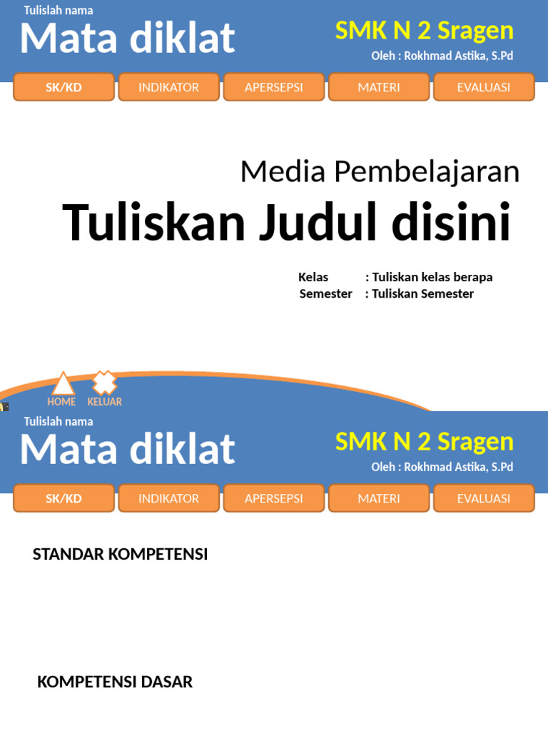 Contoh Untuk Latihan-Diklat | PDF