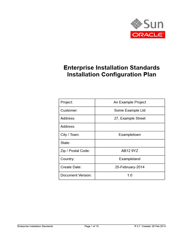 Eis Build Example 2176519 | PDF