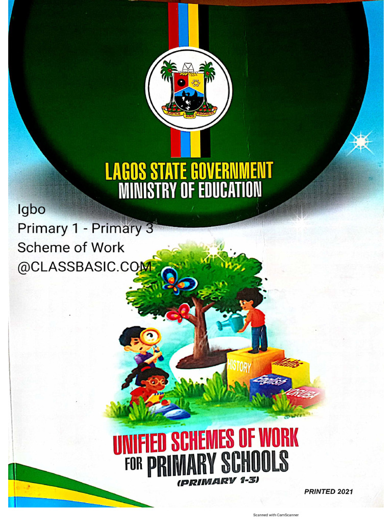 Igbo-Language-Scheme-of Work-2021-Edition PDF | PDF