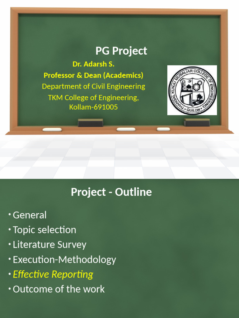 PG Project | PDF