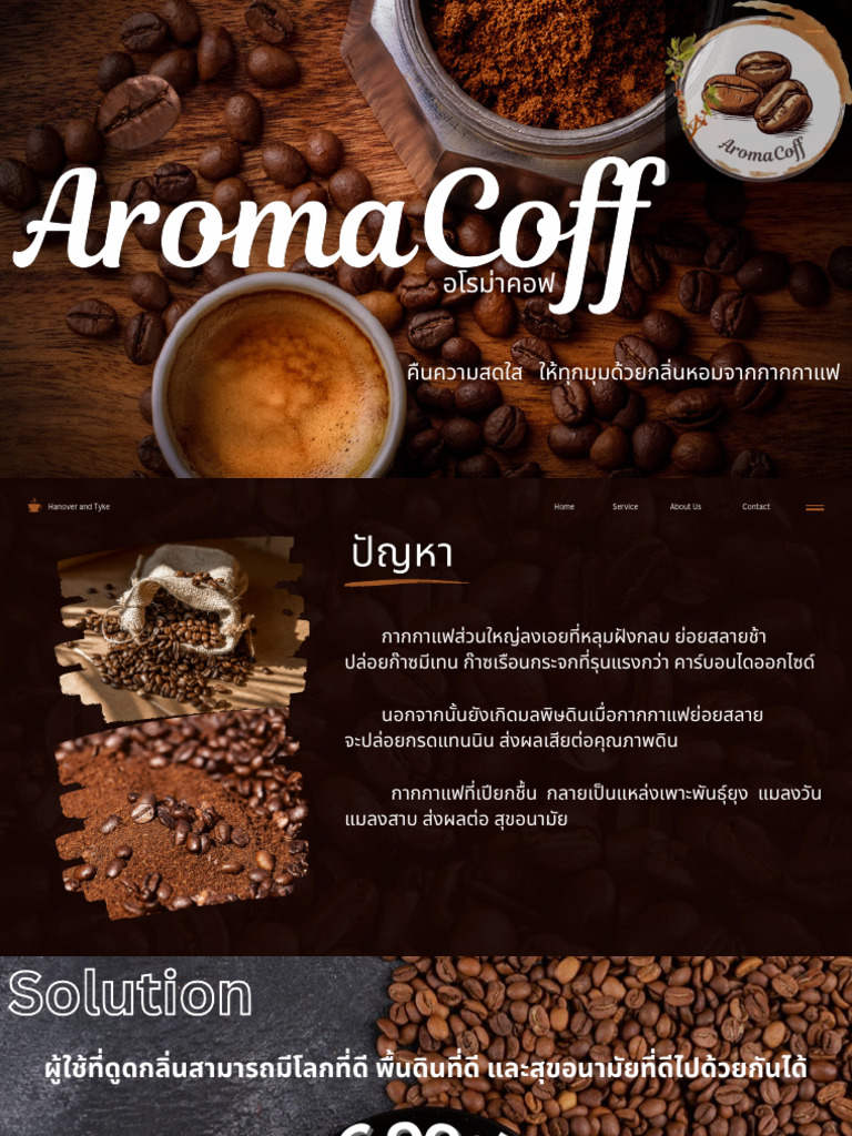 Aroma Coff Presentation | PDF