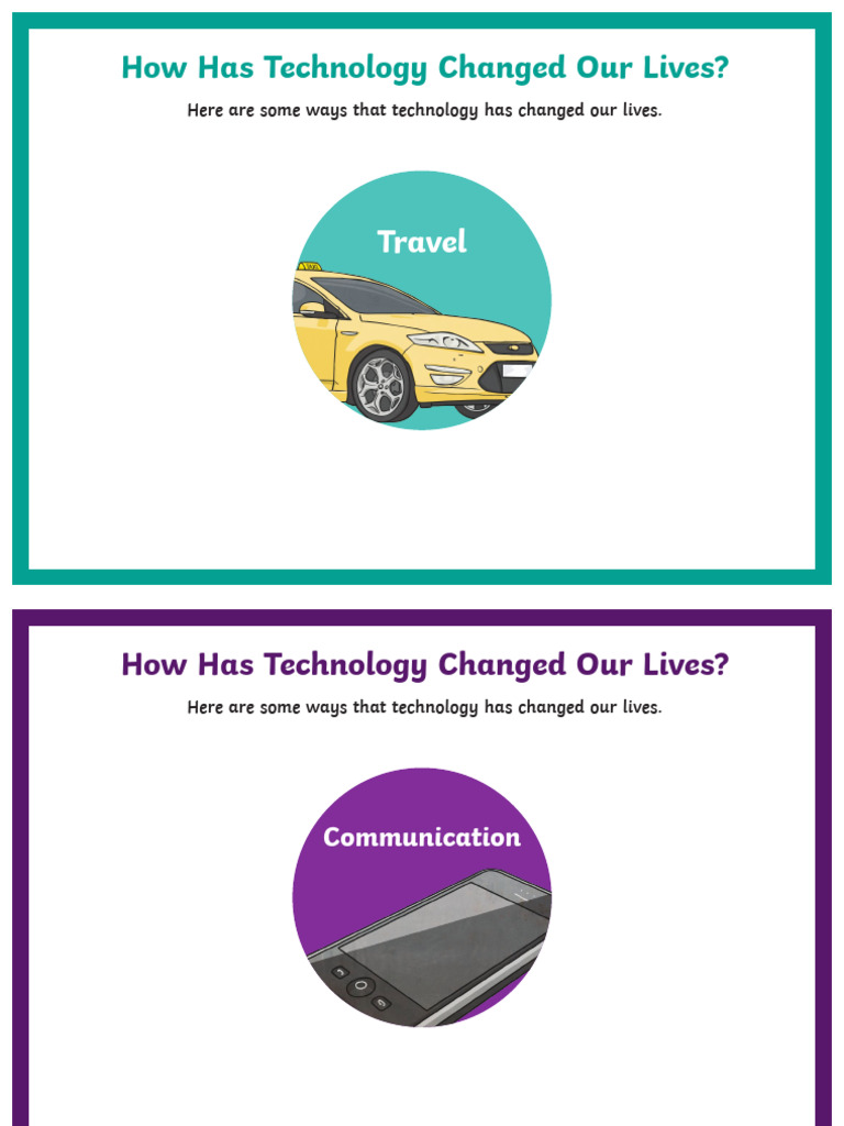 508789107 Cfe2 d 51 How Has Technology Changed Our Lives Display ...