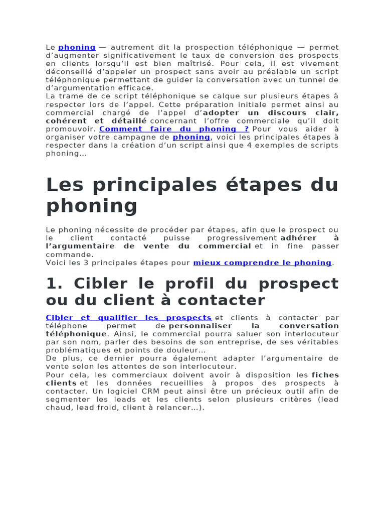 Le Phoning | PDF