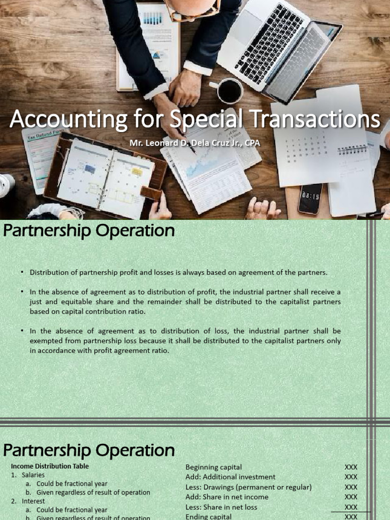 Partnership Operation | PDF