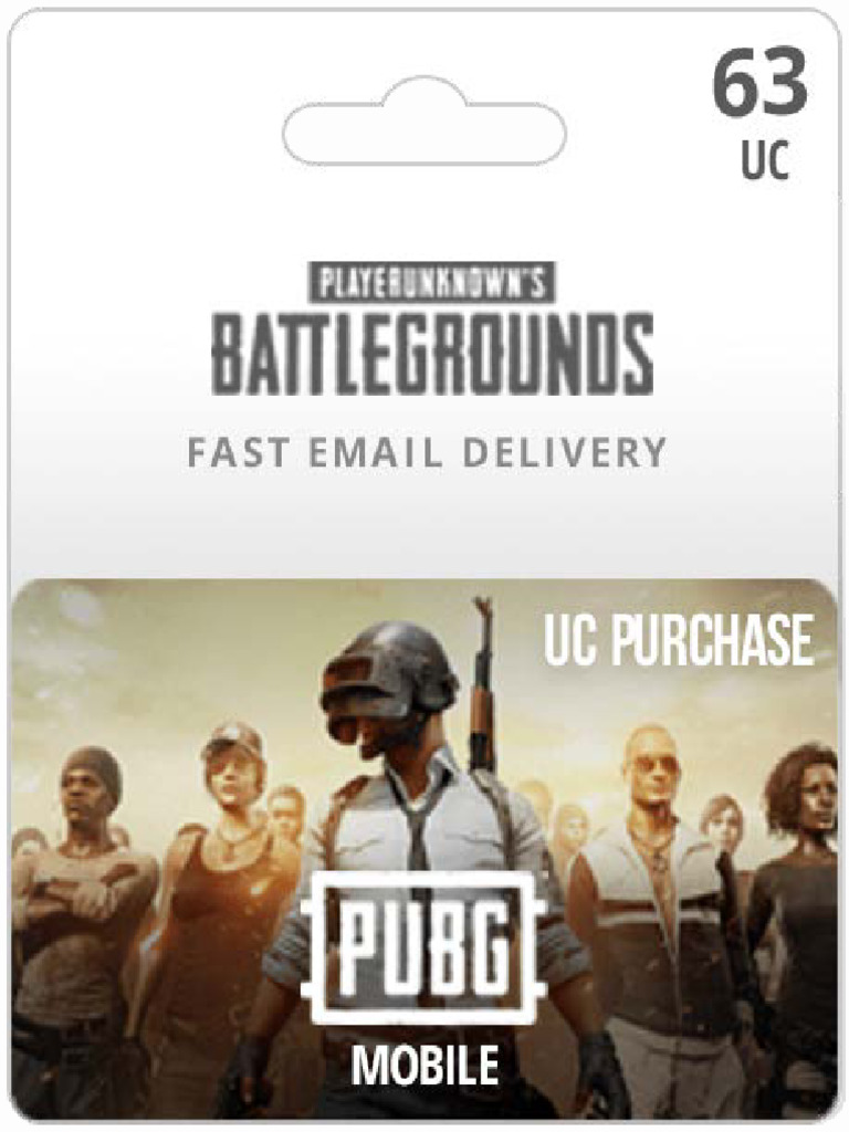 Pubg Mobile 63 UC Direct by Player ID Rjvtsy | PDF