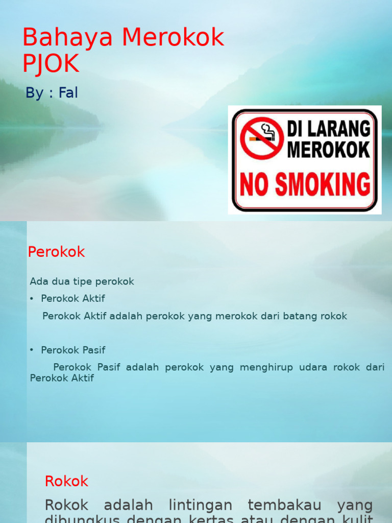 Bahaya Merokok | PDF