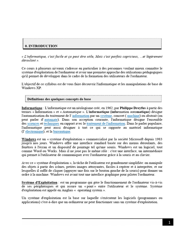 Support Info TIC | PDF