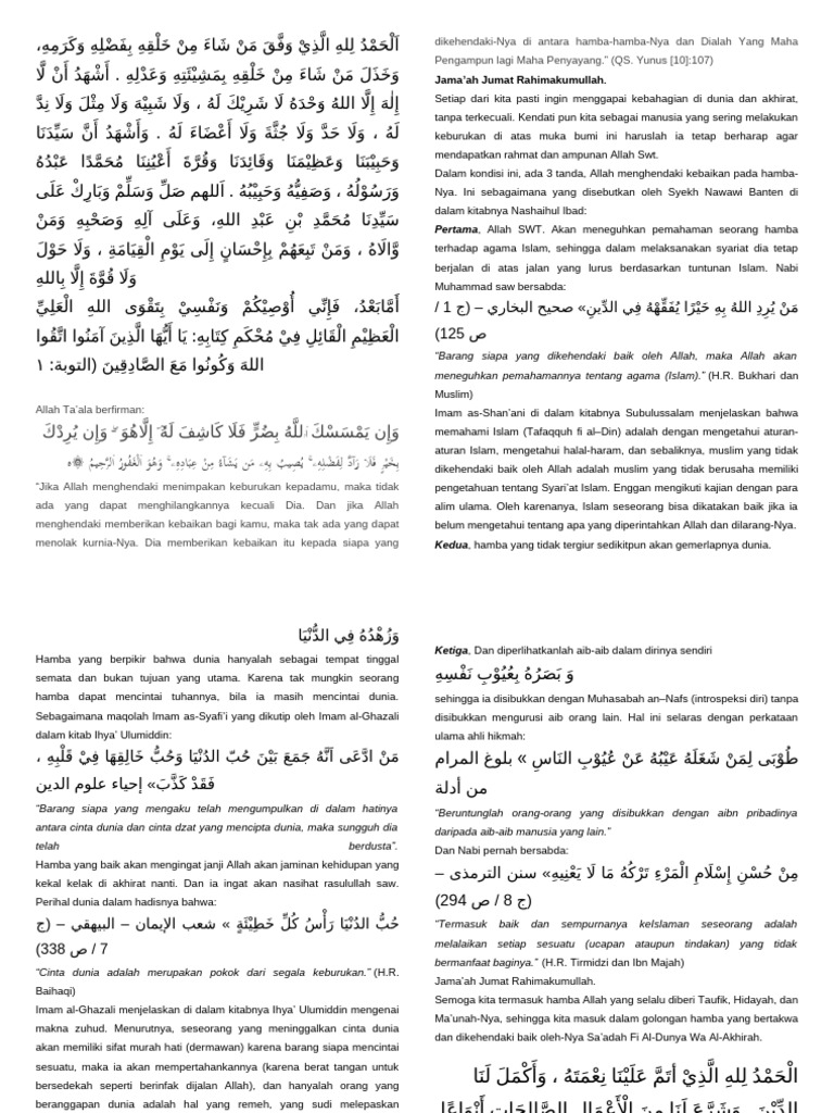 Kebaikan Yang Dikehendaki Alllah | PDF
