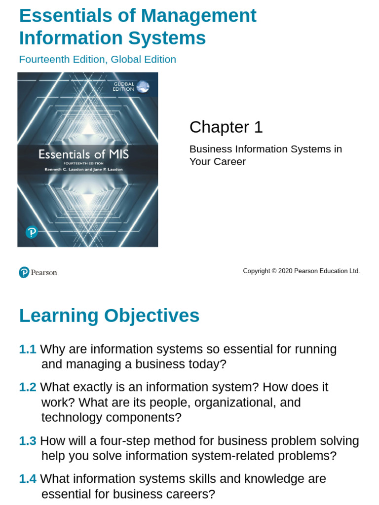 Laudon Emis14 PPT ch01 Up | PDF